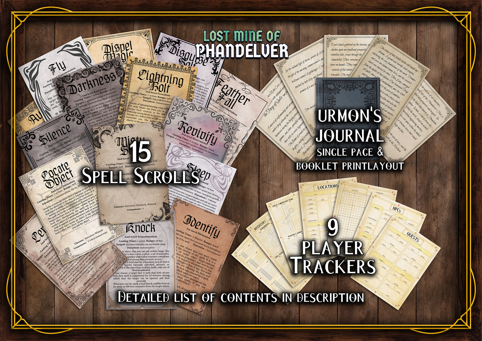 Lost Mine of Phandelver D&D Handouts Bundle - Campaign Assets - DnD ...
