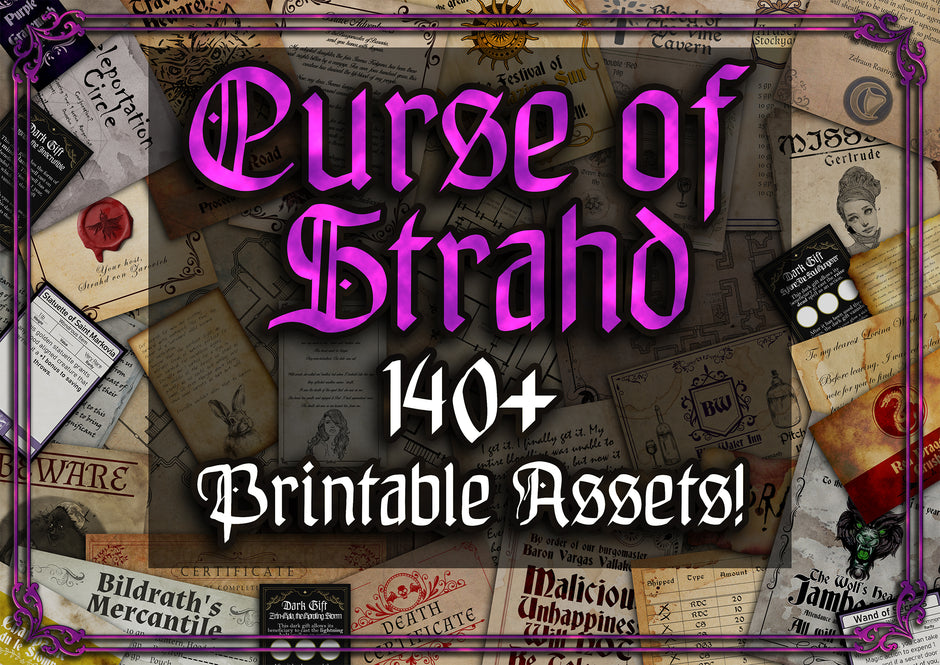 Bring Your Campaign to Life with Immersive DnD Printables – RPG Printables