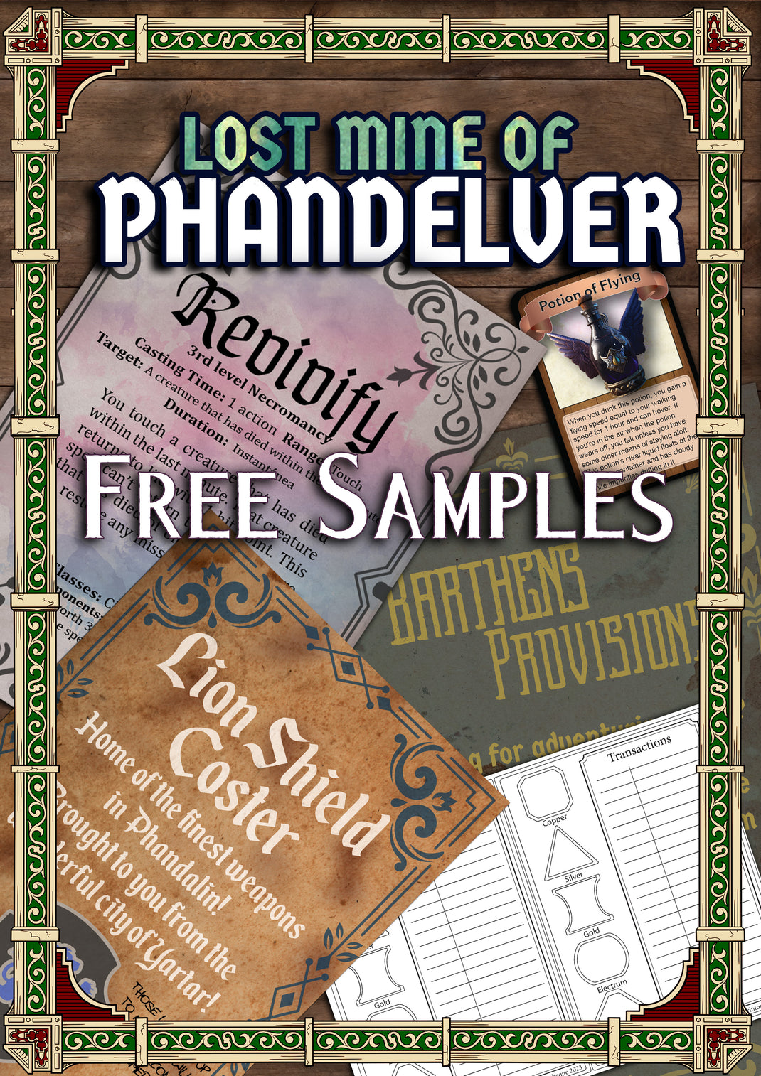 Free DnD Handouts – RPG Printables