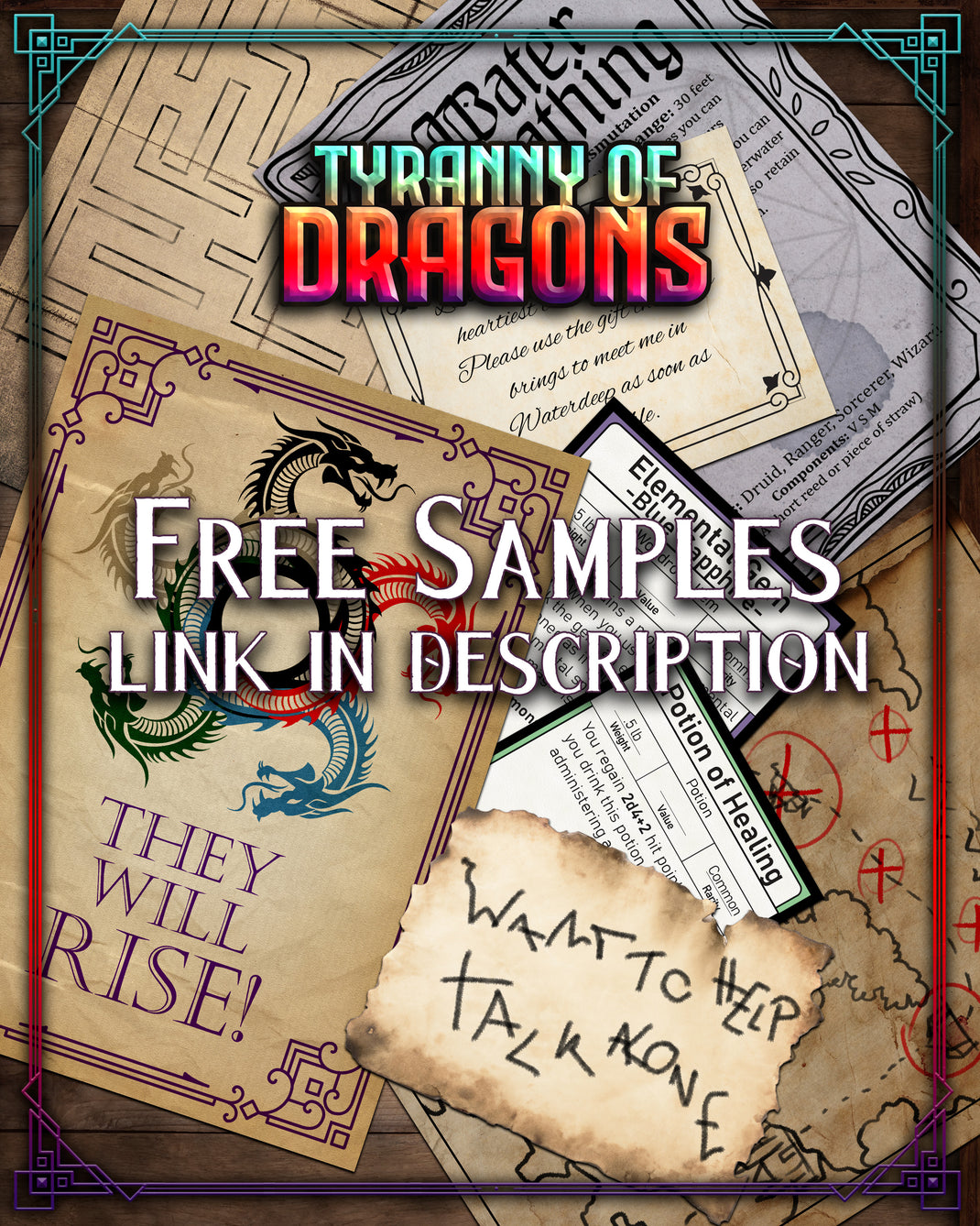 Free DnD Handouts – RPG Printables