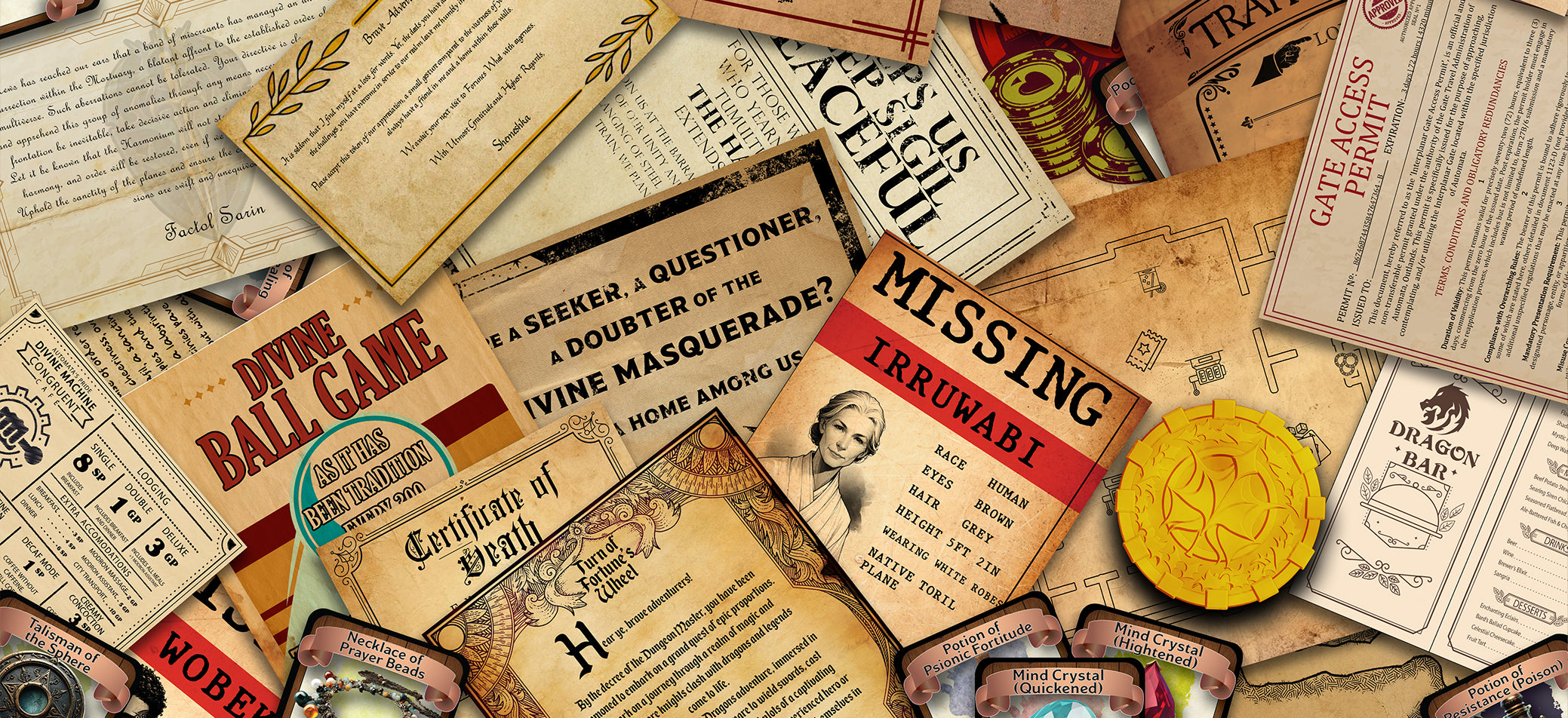 Bring Your Campaign to Life with Immersive DnD Printables – RPG Printables