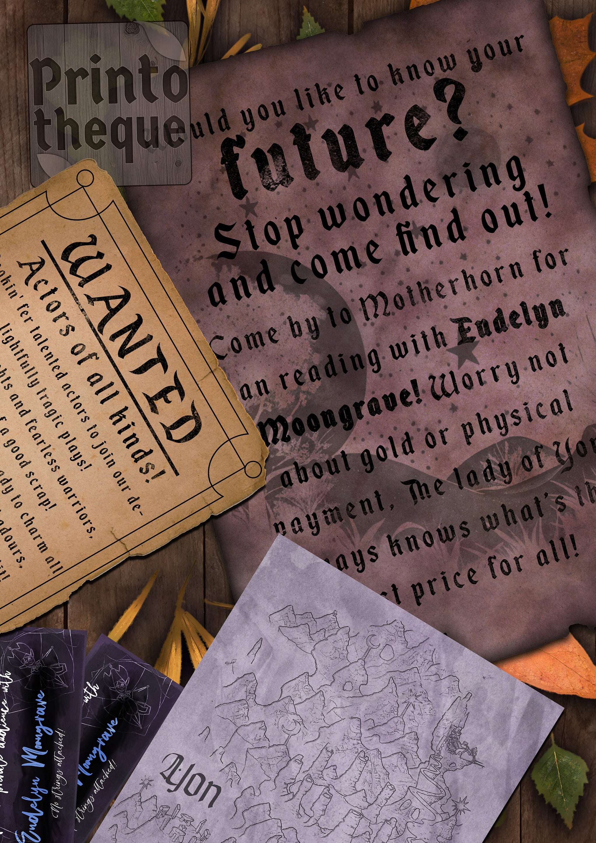 Wild Beyond the Witchlight D&D Handouts - CHAPTER 04 Bundle - DnD Camp ...