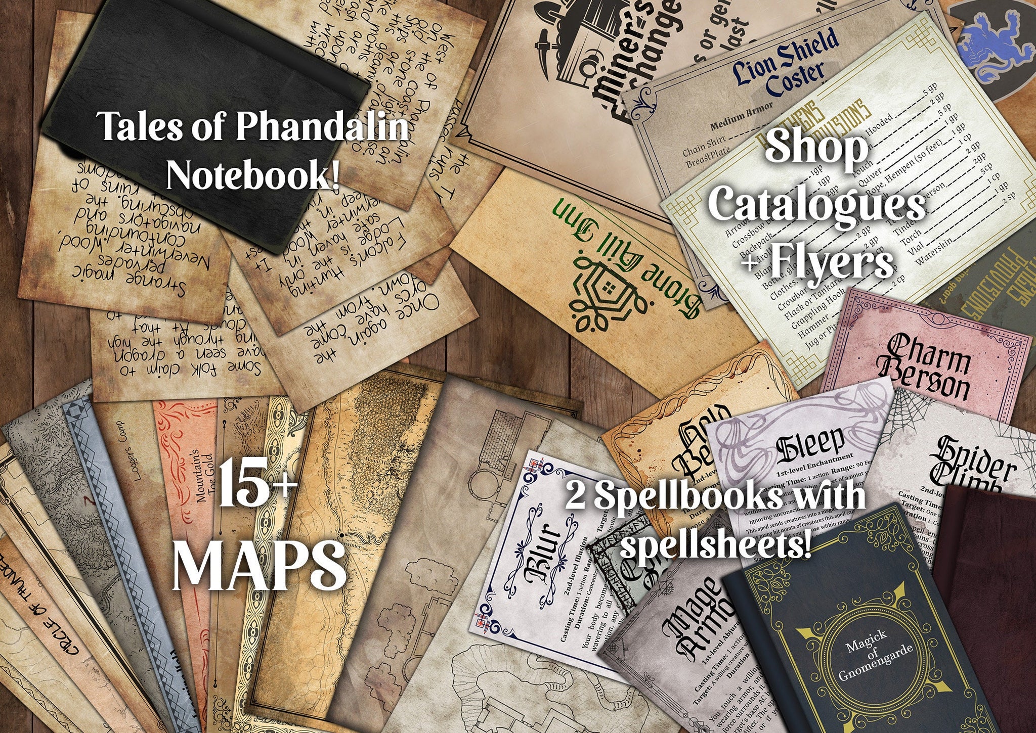 Dragon of Icespire Peak D&D Handouts - Campaign Assets - DnD - Resourc ...