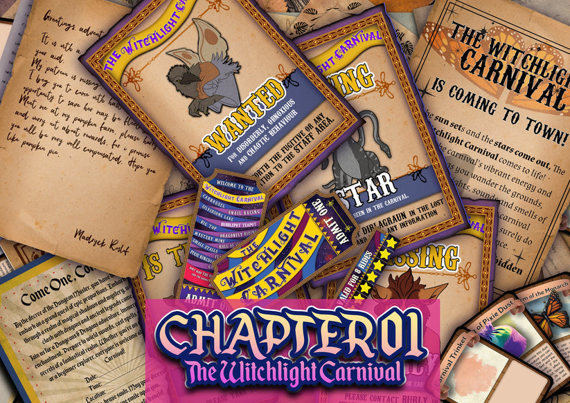 Wild Beyond the Witchlight D&D Handouts - Campaign Assets - DnD - Reso ...